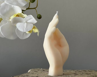 Hand Shaped Candle - Etsy