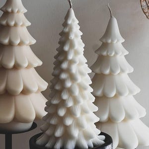Elegant Large Christmas Tree Shaped Candle for Your Winter Decor ...