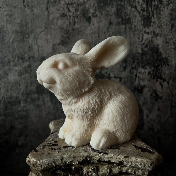 Bunny Candle - Etsy