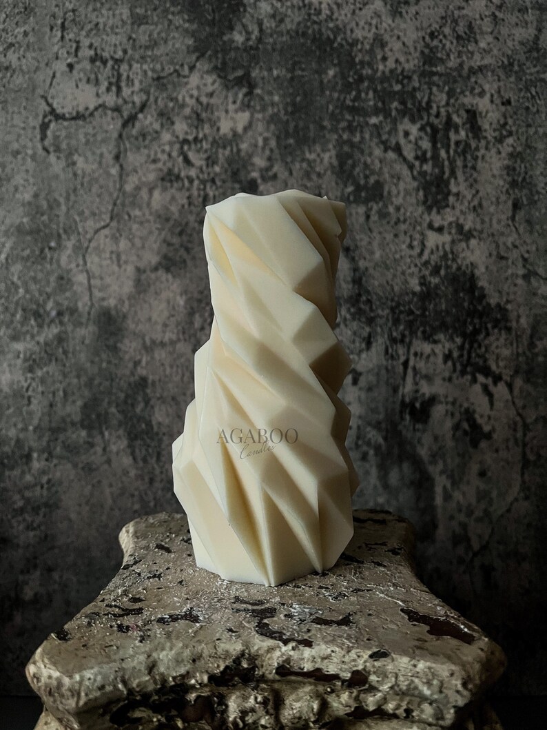 Custom Colors Diamond Shape Candle Shaped Candle Natural - Etsy