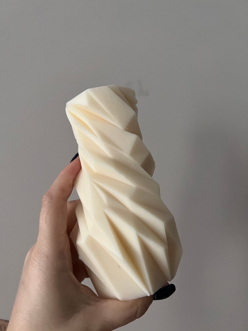 Custom Colors Diamond Shape Candle Shaped Candle Natural - Etsy