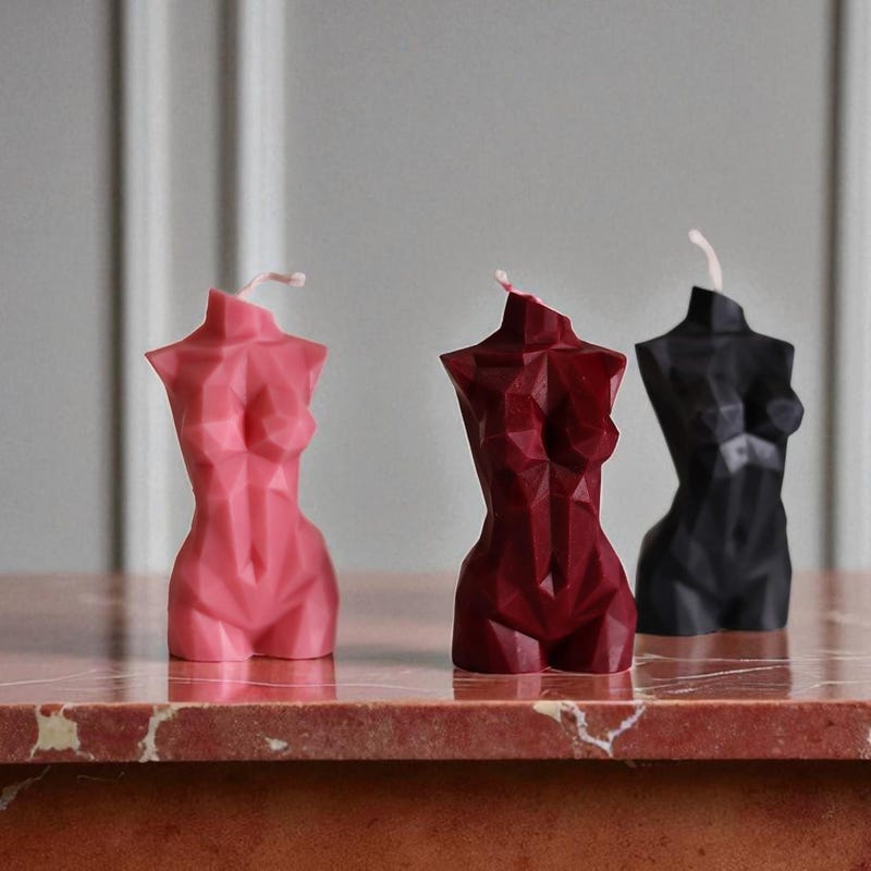 Female Body Candle - Etsy