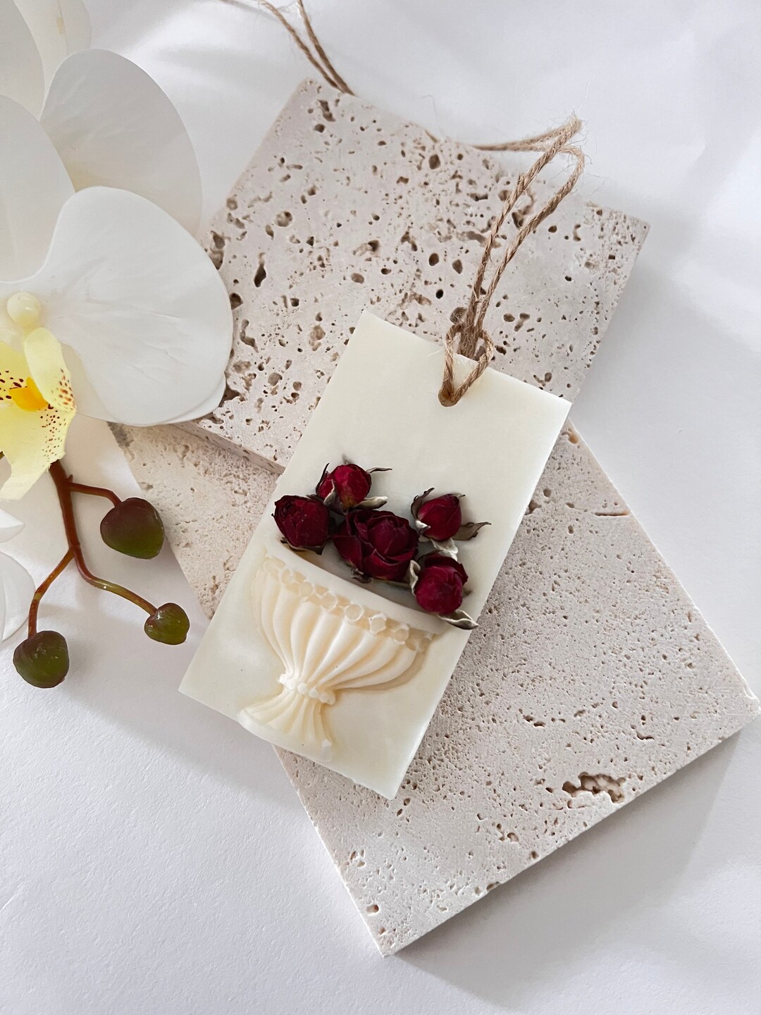 Rose Bud Wax Sachet - Aromatic Home Fragrance Sachet - Fragrant Home ...