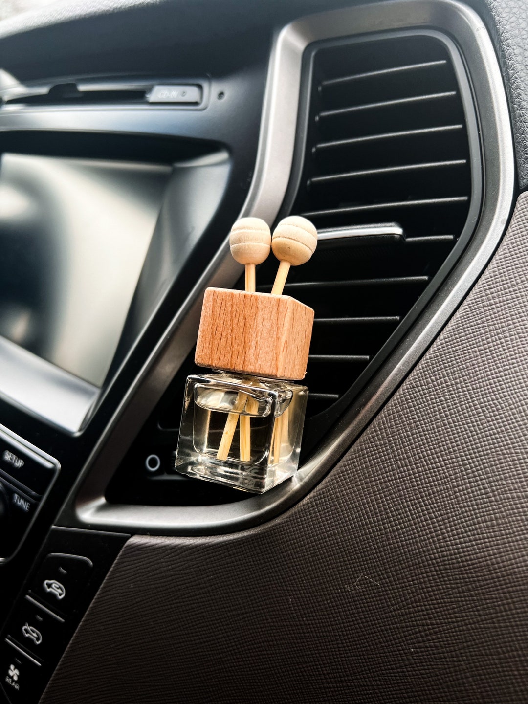 Custom Scent - Glass Vent Clip Car Diffuser- Car Freshener - 6ml - Etsy