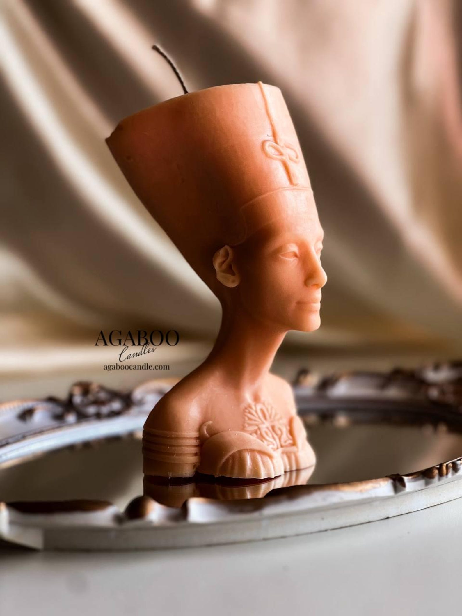 Exquisite Nefertiti Candle Statue - Egyptian Home Decor - Aesthetic ...