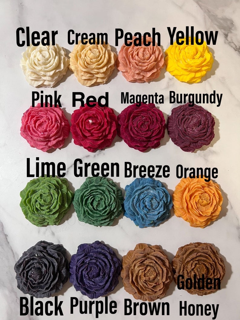 Custom Colors & Scents Large Lady With Closed Eyes - Etsy