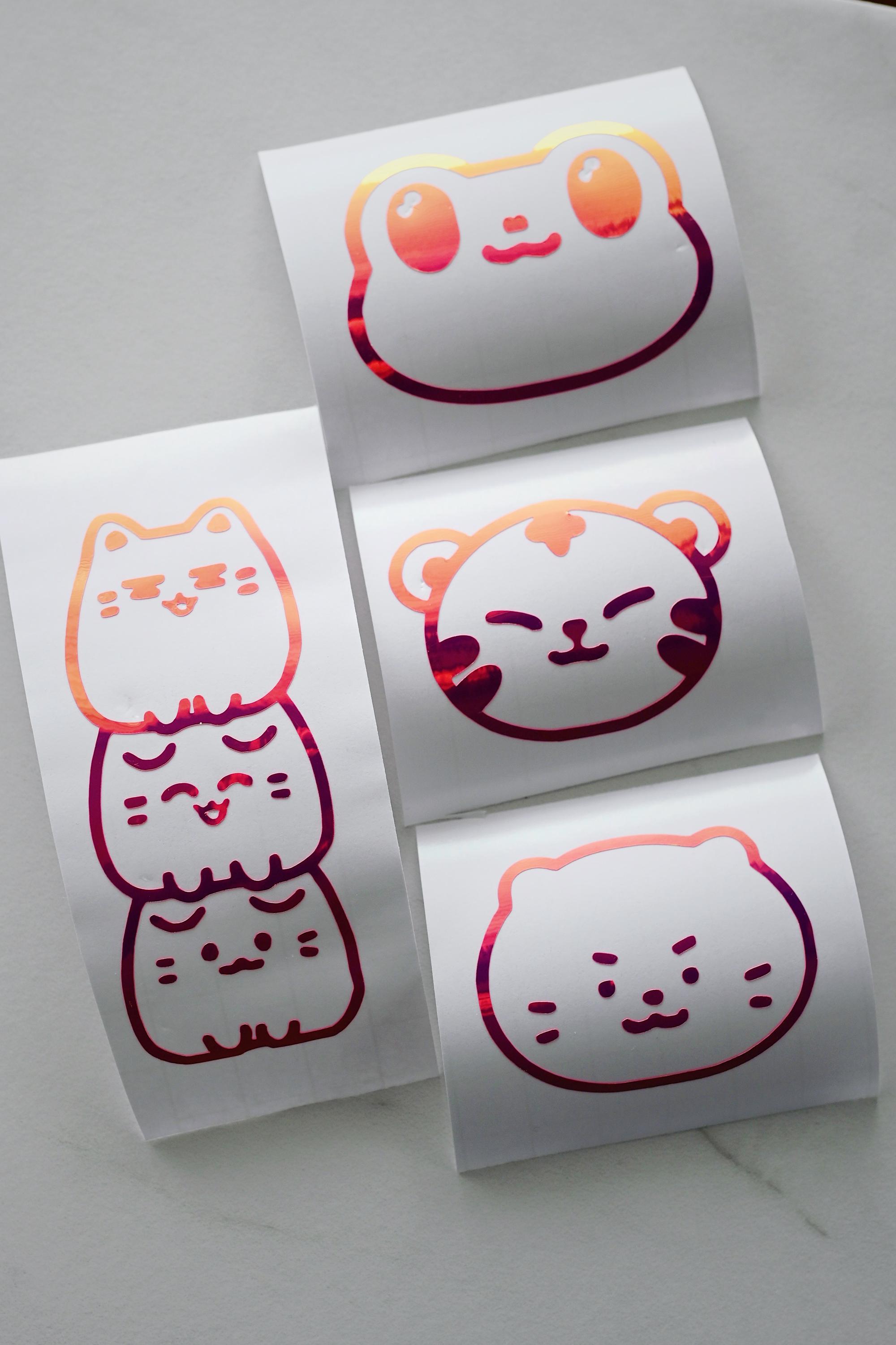 MINITEEN SEVENTEEN STICKER Decal | Seventeen Caratbong Member Decal ...