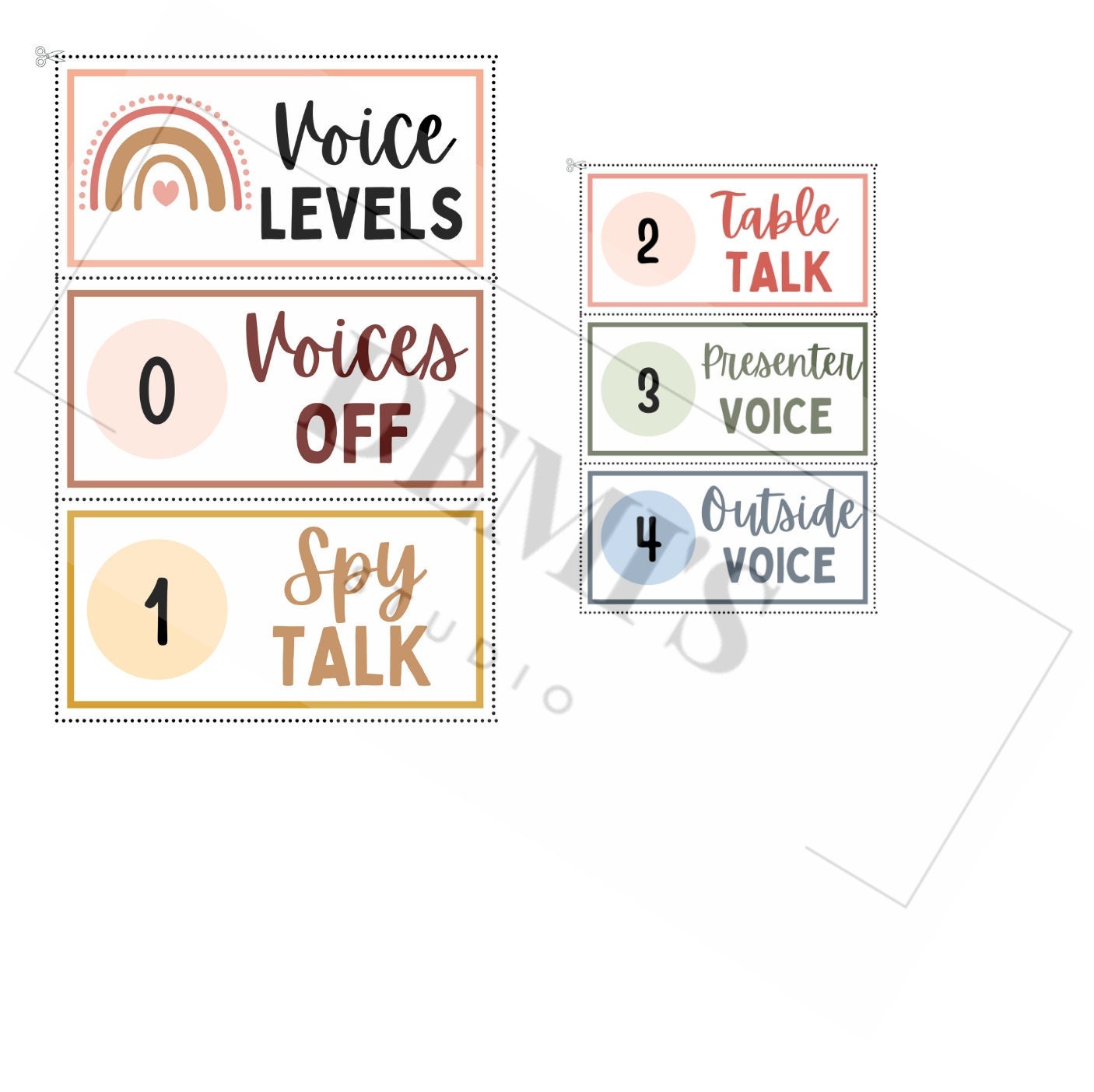 Classroom Noise Level, Classroom Display, Teacher Display, Digital ...