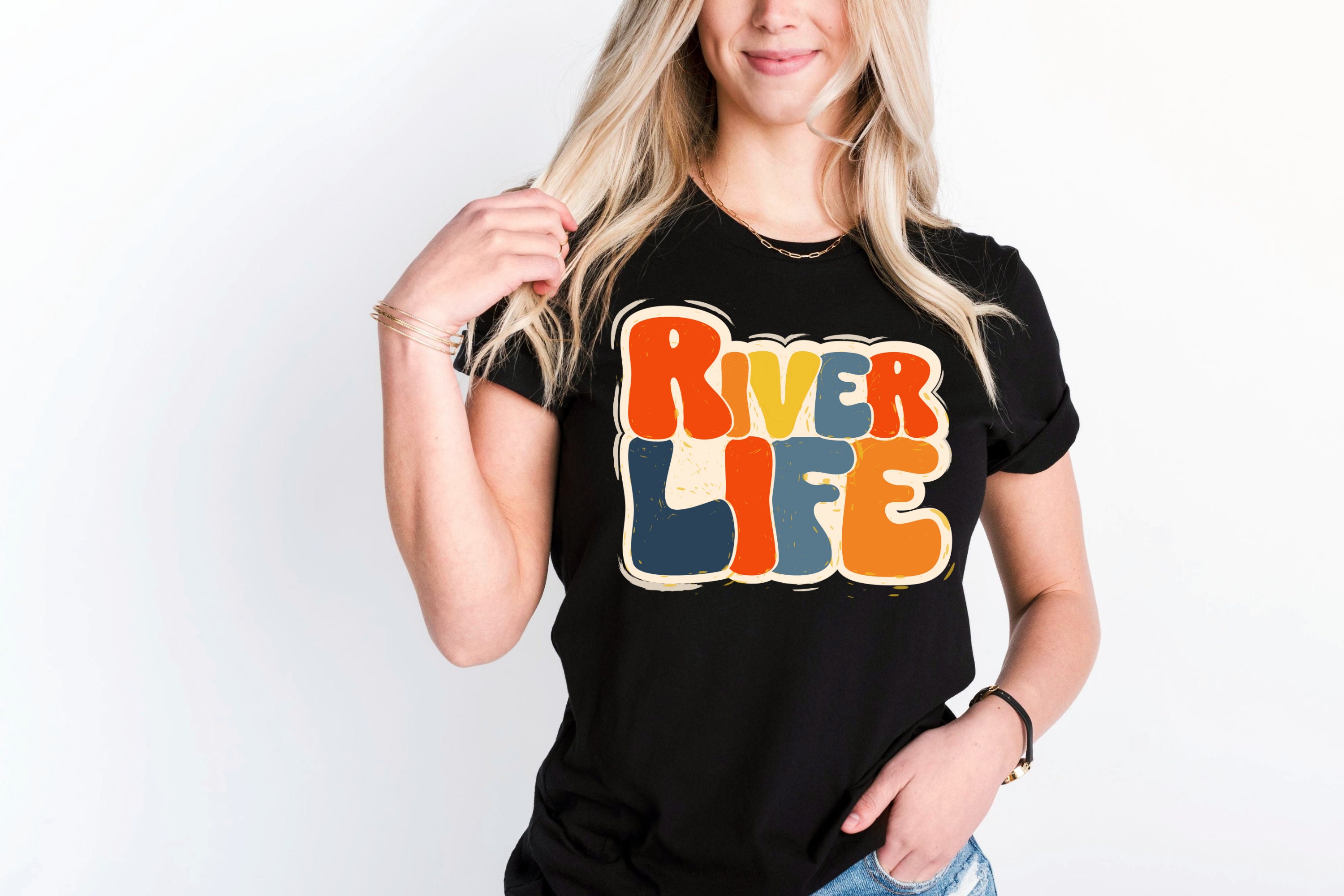 River Life PNG Design Instant Digital Download - Etsy