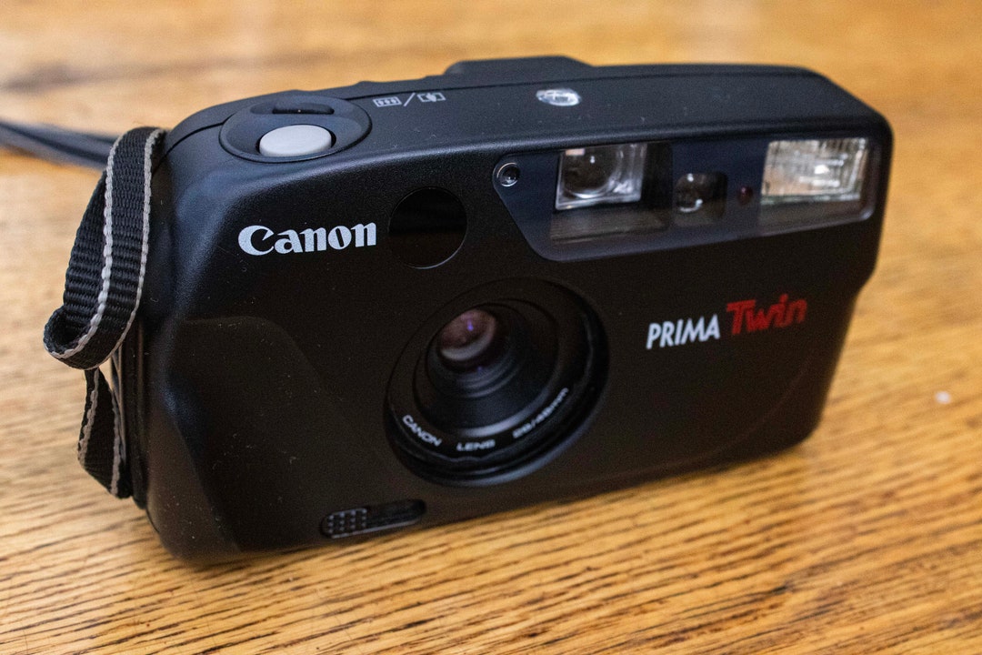 Canon Prima Twin 35mm Point & Shoot Film Camera - Etsy