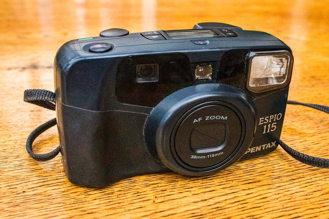 Pentax Espio 115 35mm Point & Shoot Film Camera W/ Wrist Strap - Etsy