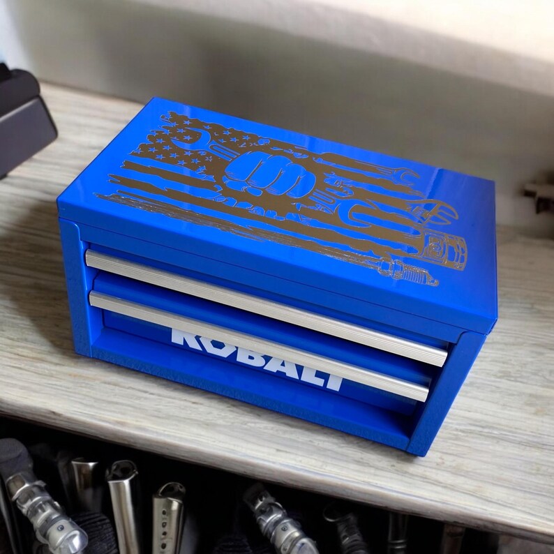 Mini Tool Box Laser Engraved for Husband, Son, Men's Christmas Gifts ...