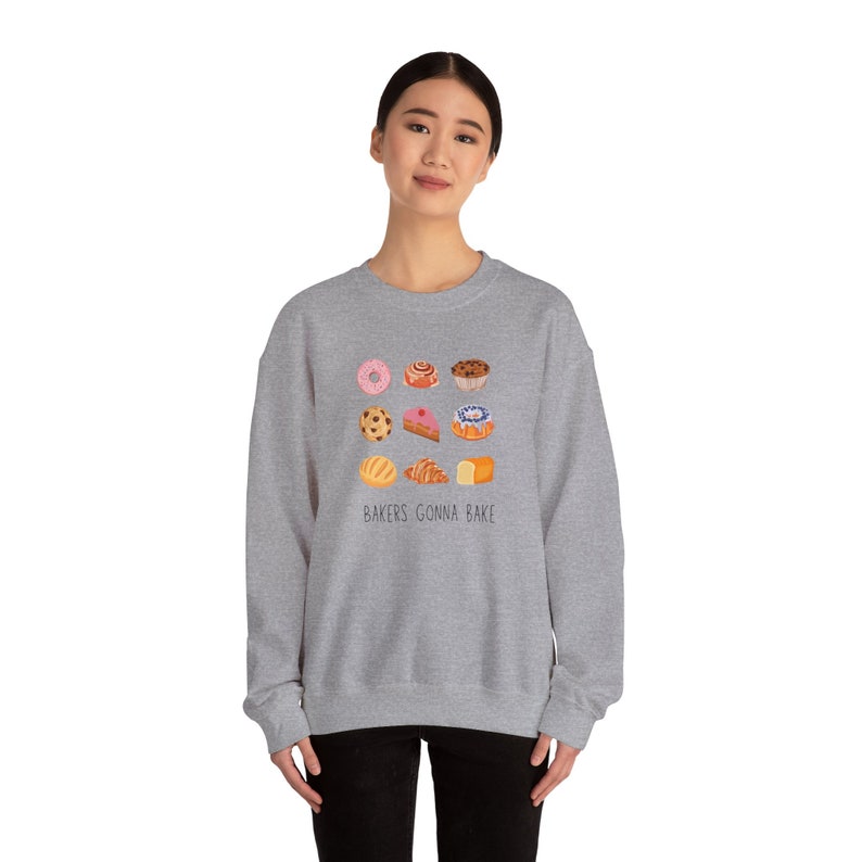 Bakers Gonna Bake Pastries Donut Sweatshirt - Etsy