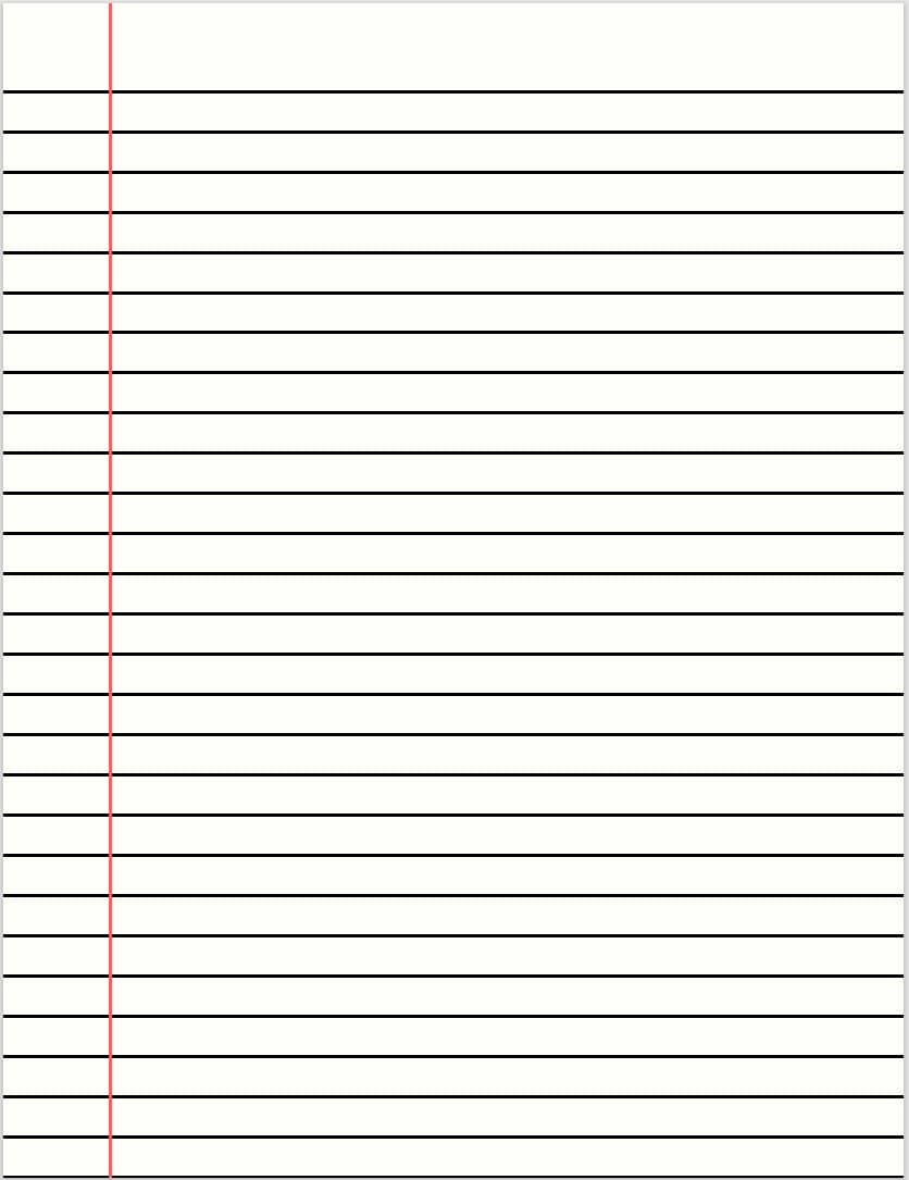 Lined Paper - Etsy