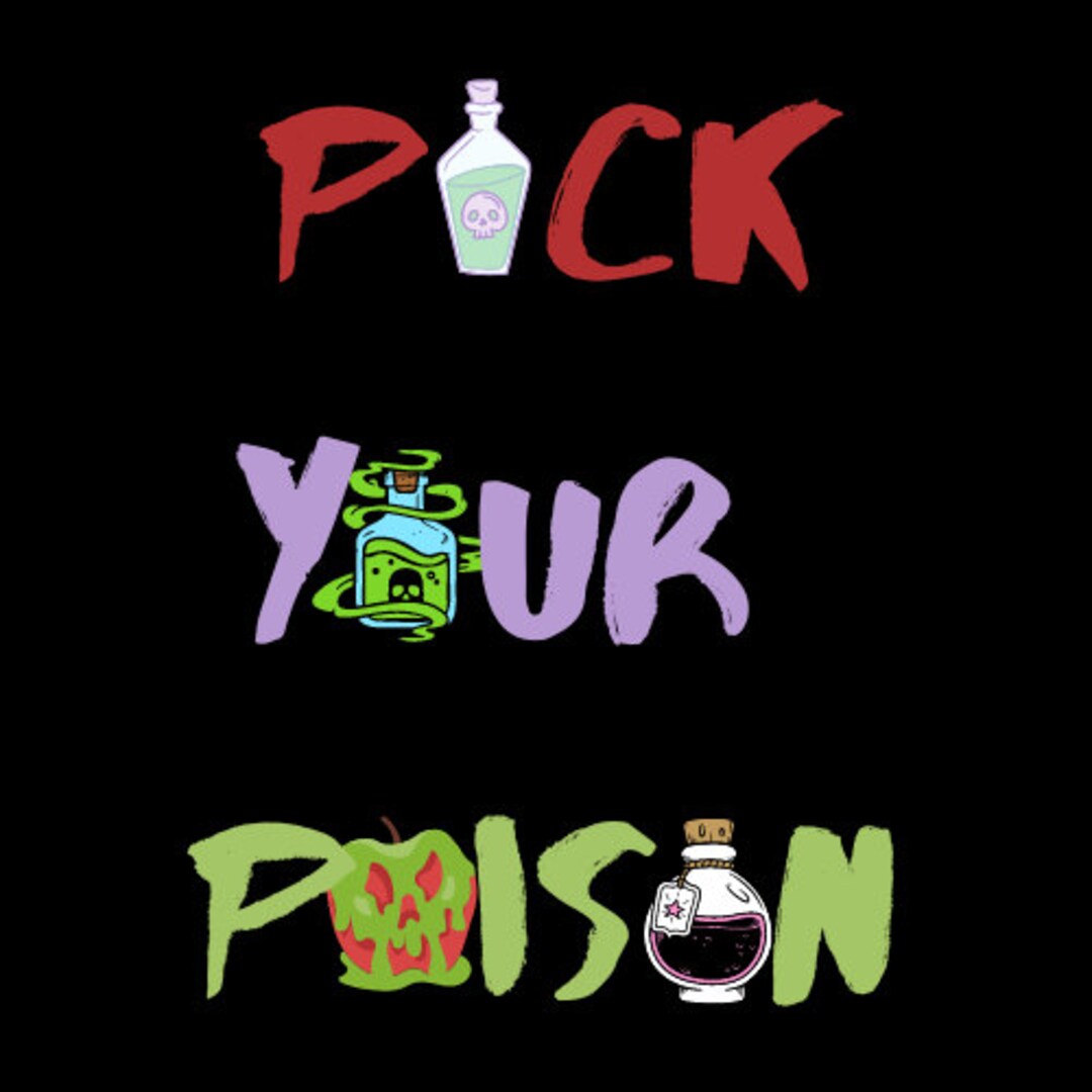 Pick Your Poison - Etsy