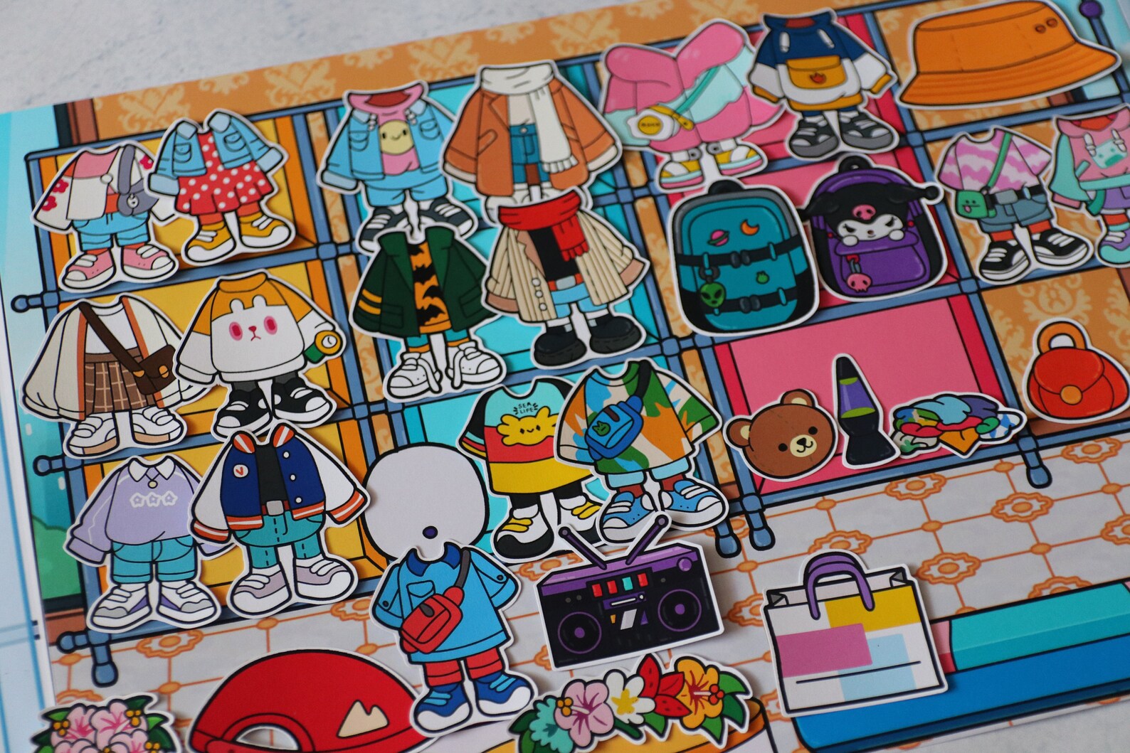 Toca Boca Life World Album Printable Template Kids Dollhouse - Etsy