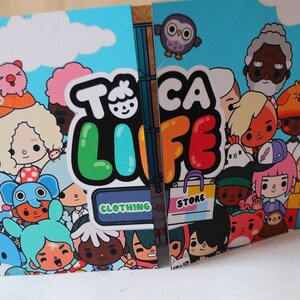 Toca Boca Life World Album Printable Template Kids Dollhouse - Etsy Canada