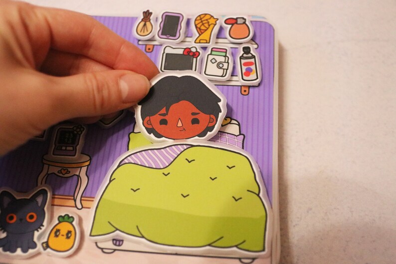 Toca Boca Life World Album Printable Template for Children - Etsy