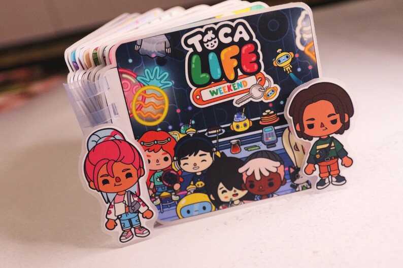 Toca Boca Weekend Mini Album Printable Template for Children - Etsy