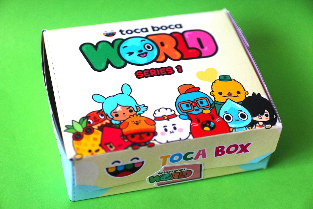 Toca Boca Surprise Box Printable | DIY Digital Toy | Collectible ...
