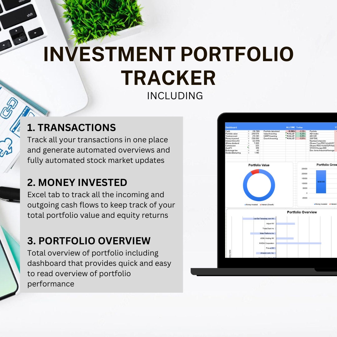 Your Ultimate Investment Portfolio Tracker - Excel Template Available ...