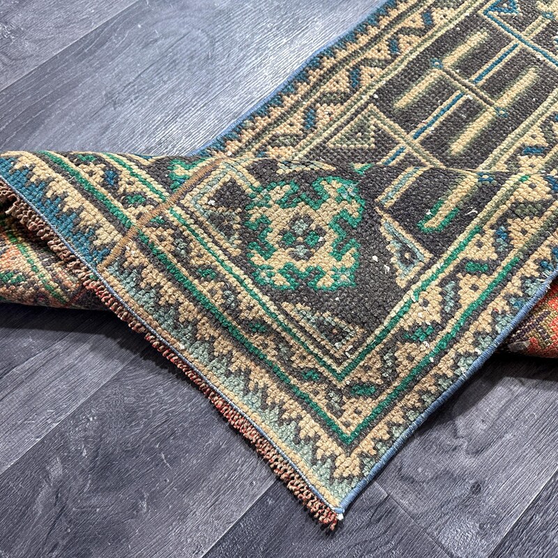 Blue Turkish Runner - Etsy