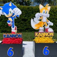 Sonic Character Cardboard Cutouts - Sonic Party Decorations - Take Your ...