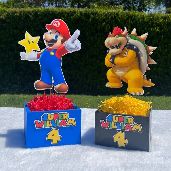 Mario Bowser Cake Decorations - Etsy