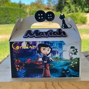 Coraline, Coraline Birthday, Coraline Favor Boxes, Coraline Party ...