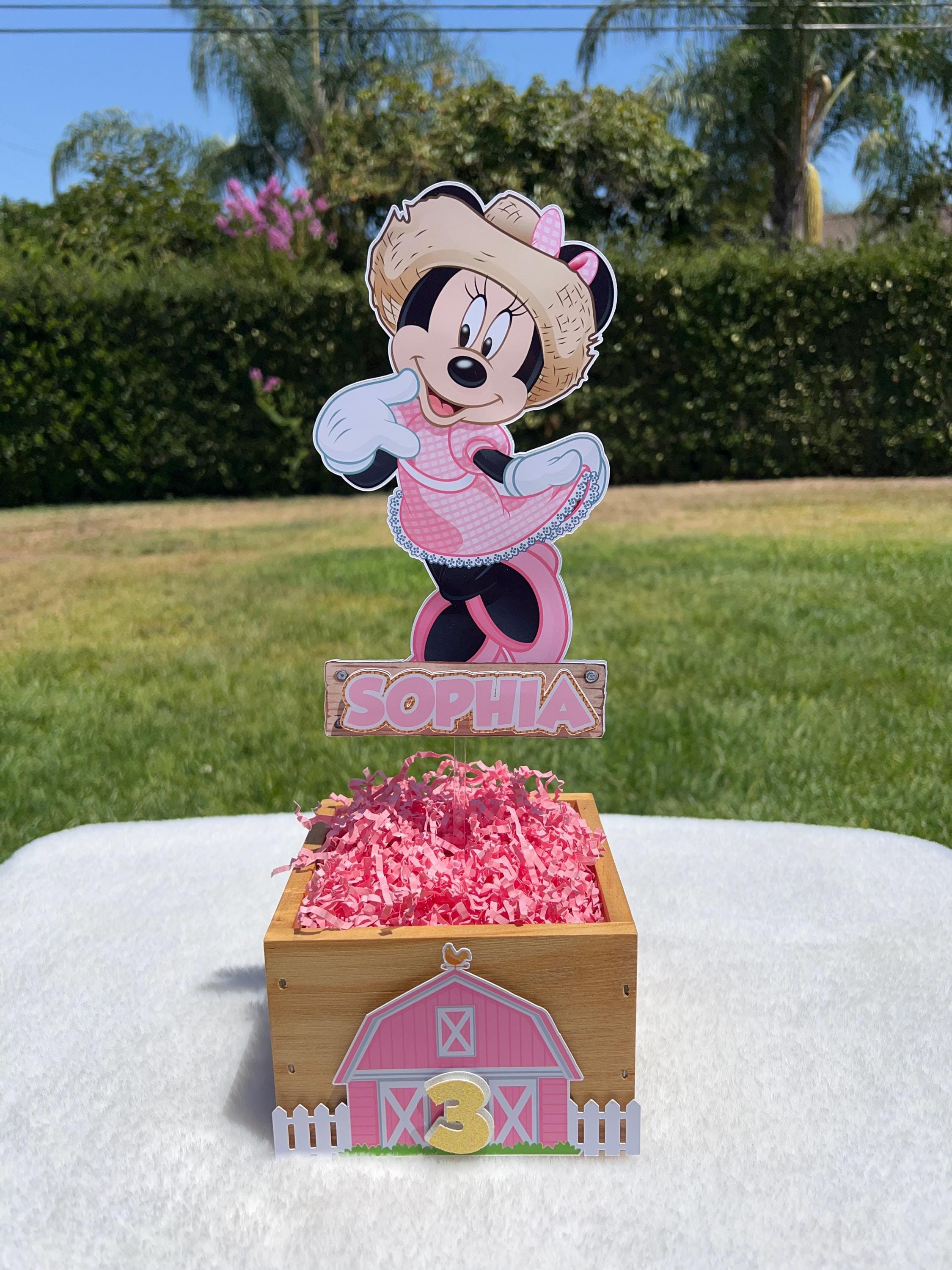 Minnie Mouse, Minnie Mouse Farm, Minnie Mouse Centerpieces, Minnie ...