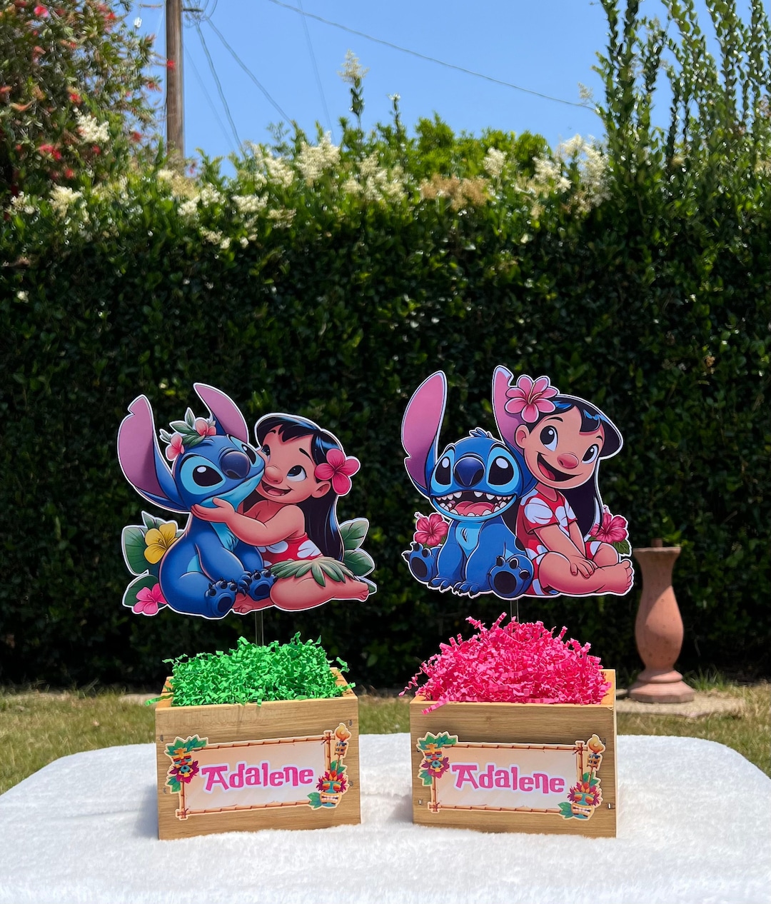 Lilo and Stitch, Lilo & Stitch Centerpieces, Lilo and Stitch Birthday ...