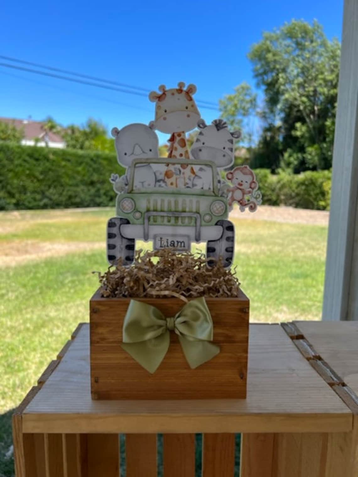 Safari Centerpieces Safari Party Supplies Safari Baby - Etsy