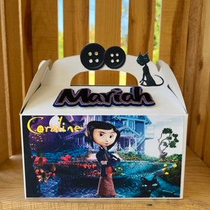 Coraline, Coraline Birthday, Coraline Favor Boxes, Coraline Party ...