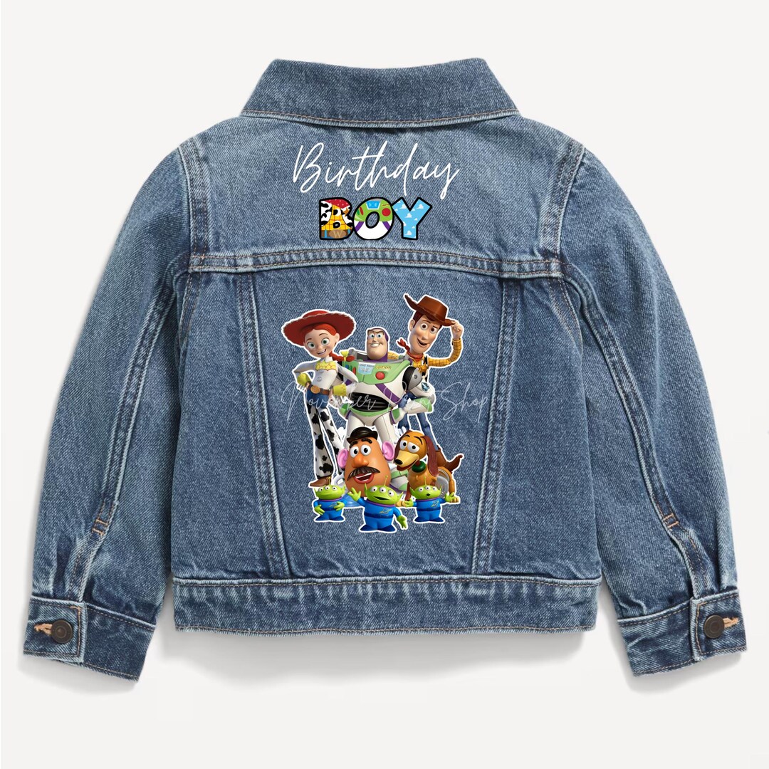 Toy Story Birthday, Toy Story Birthday Shirt, Toy Story Denim Jacket ...