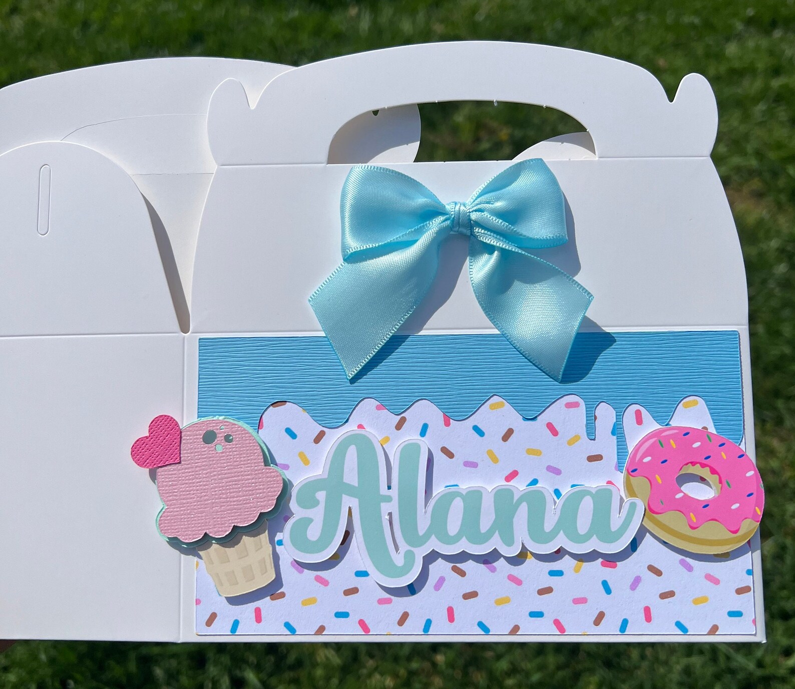 Candy Land Birthday Treat Box Candy Land Birthday Party - Etsy