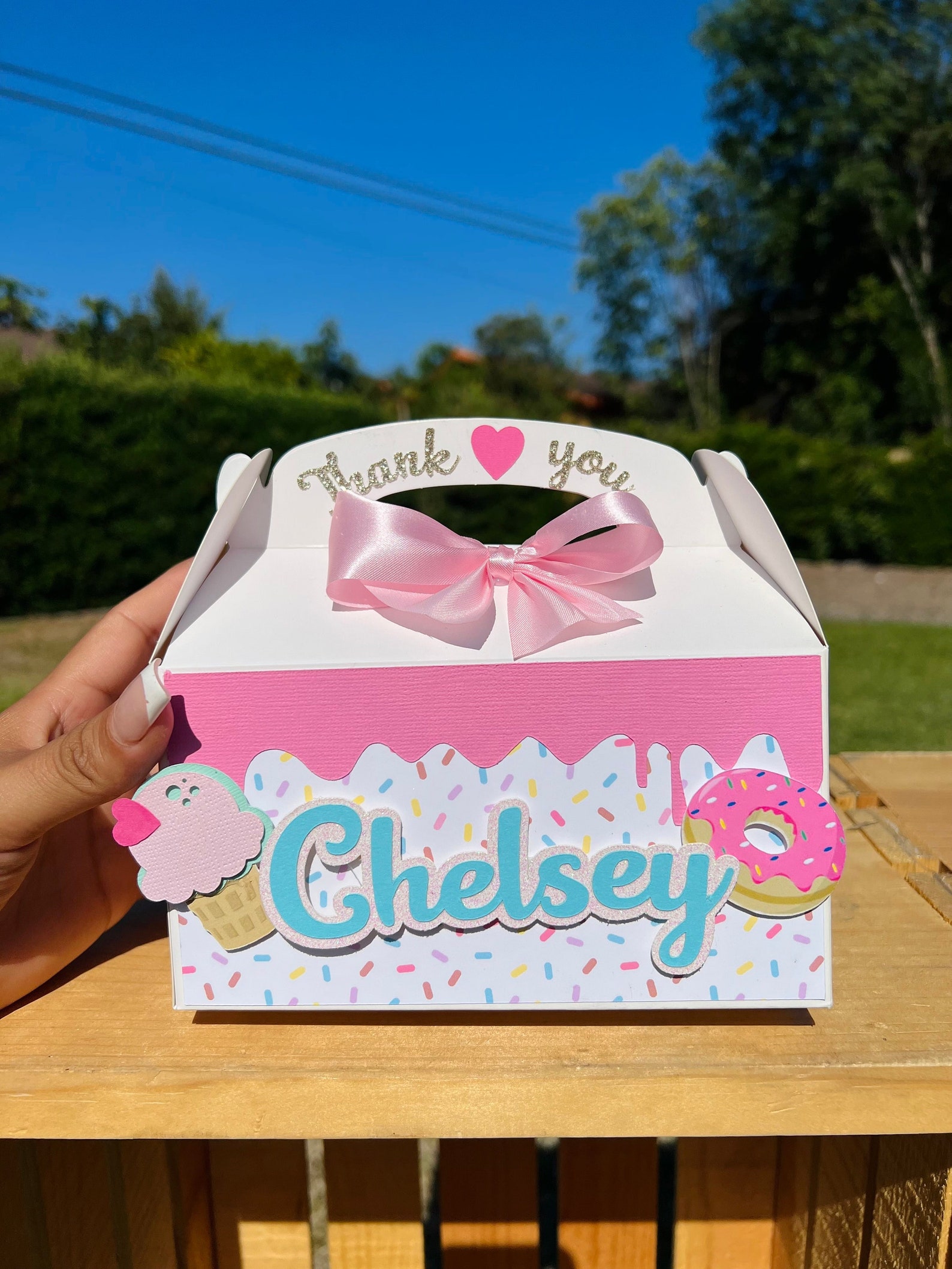 Candy Land Birthday Treat Box Candy Land Birthday Party - Etsy