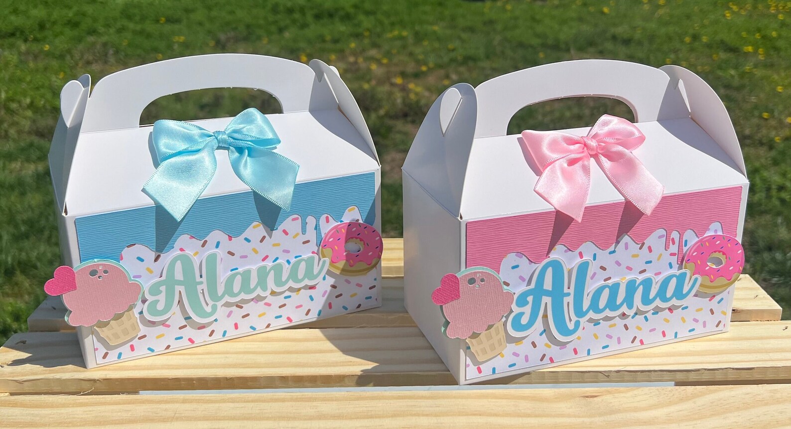 Candy Land Birthday Treat Box Candy Land Birthday Party - Etsy