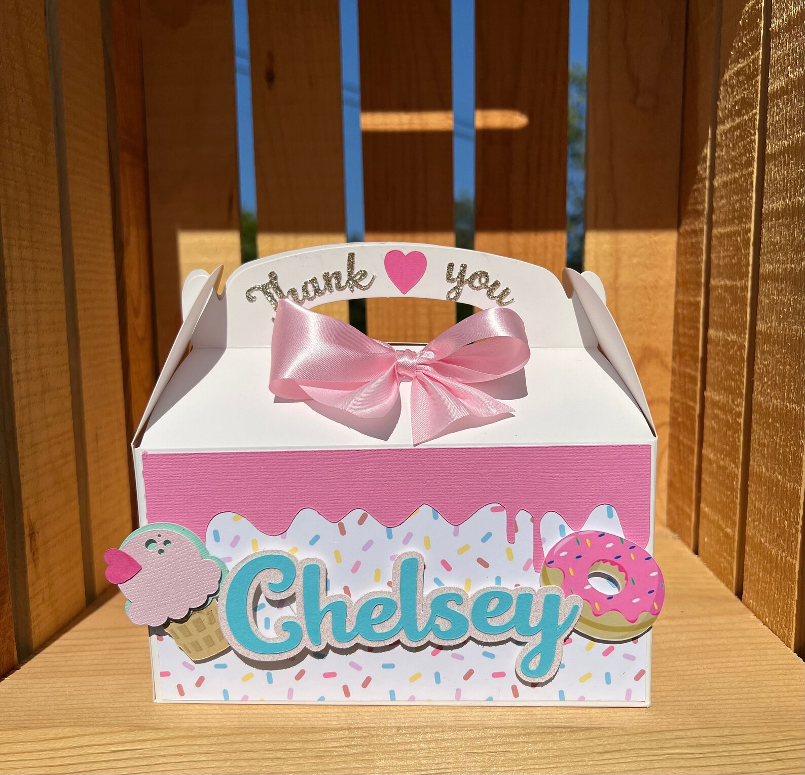 Candy Land Birthday Treat Box Candy Land Birthday Party - Etsy