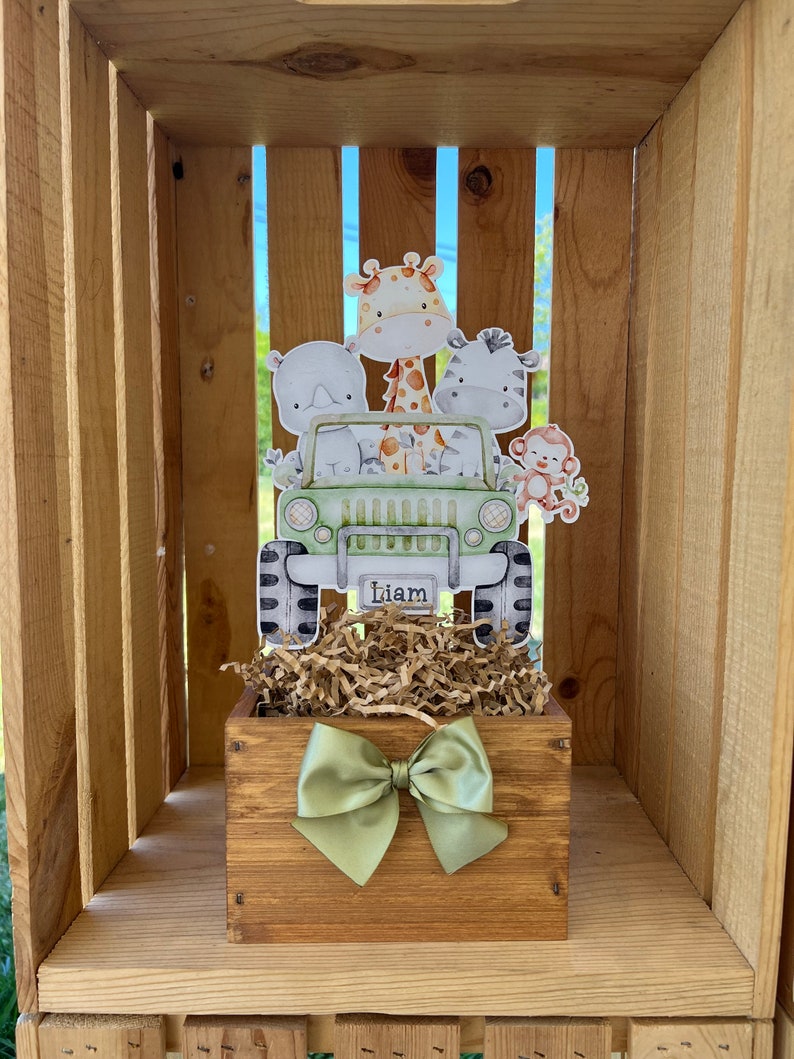 Safari Centerpieces Safari Party Supplies Safari Baby - Etsy