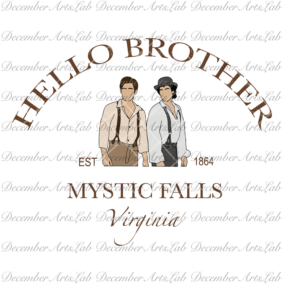 The Vampire Diaries Svg, Mystic Falls Virginia Svg, Salvatore Brothers ...