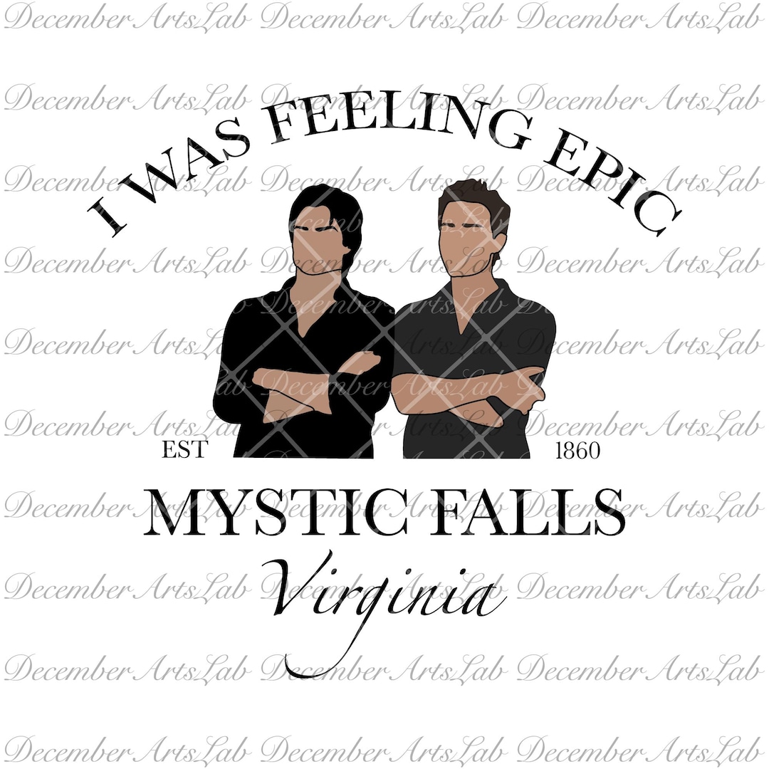 The Vampire Diaries Svg Png, Mystic Falls Virginia Svg, Salvatore ...