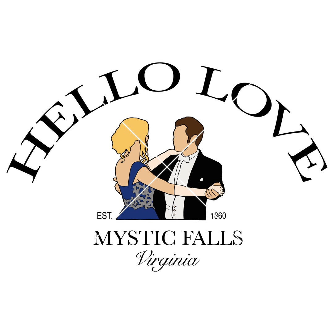 The Vampire Diaries Svg, Mystic Falls Virginia Svg, Klaus Mikaelson SVG ...