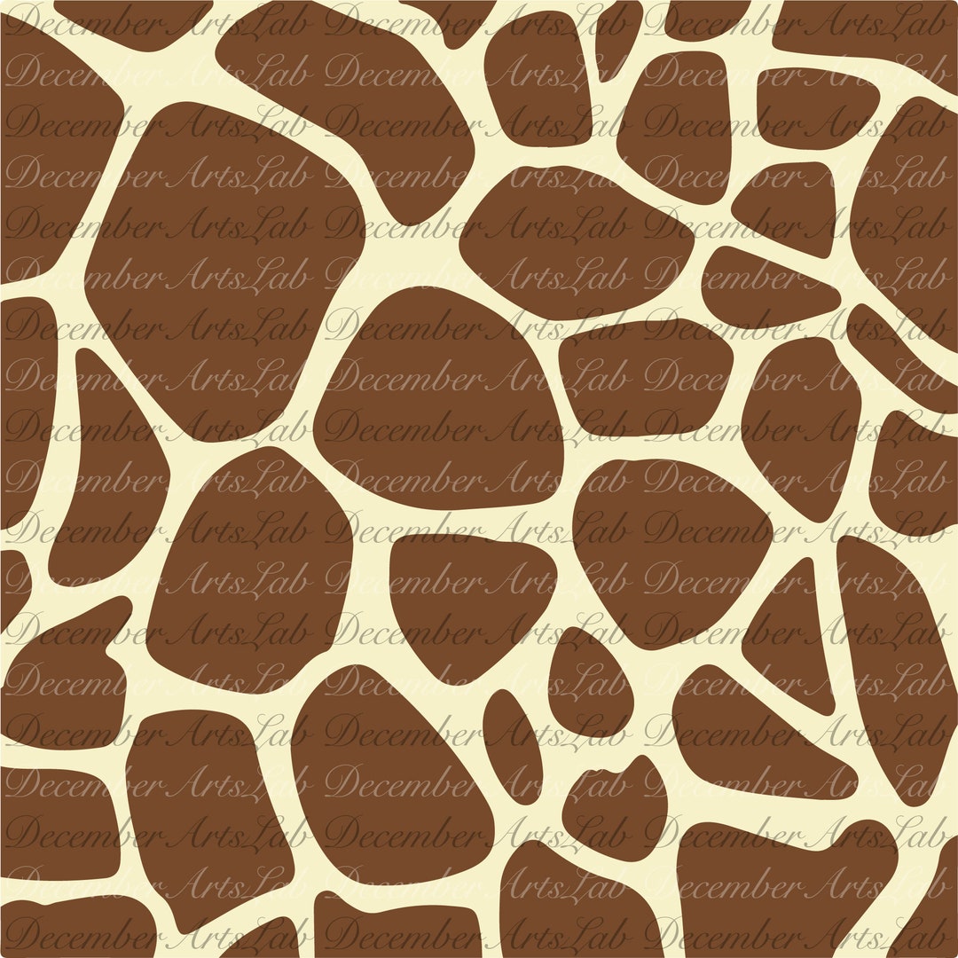 Giraffe Print Svg, Giraffe Svg, Giraffe Pattern Svg, Animal Print Svg ...