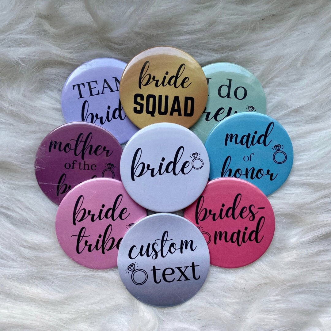 Bachelorette Party Buttons - Etsy