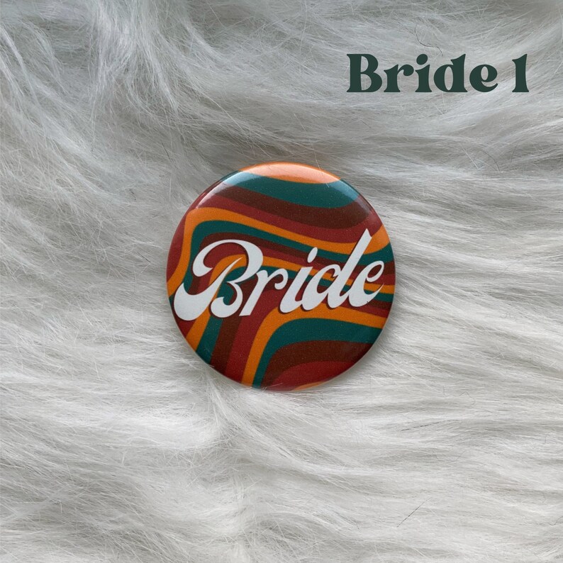 Retro Bachelorette Party Buttons - Etsy