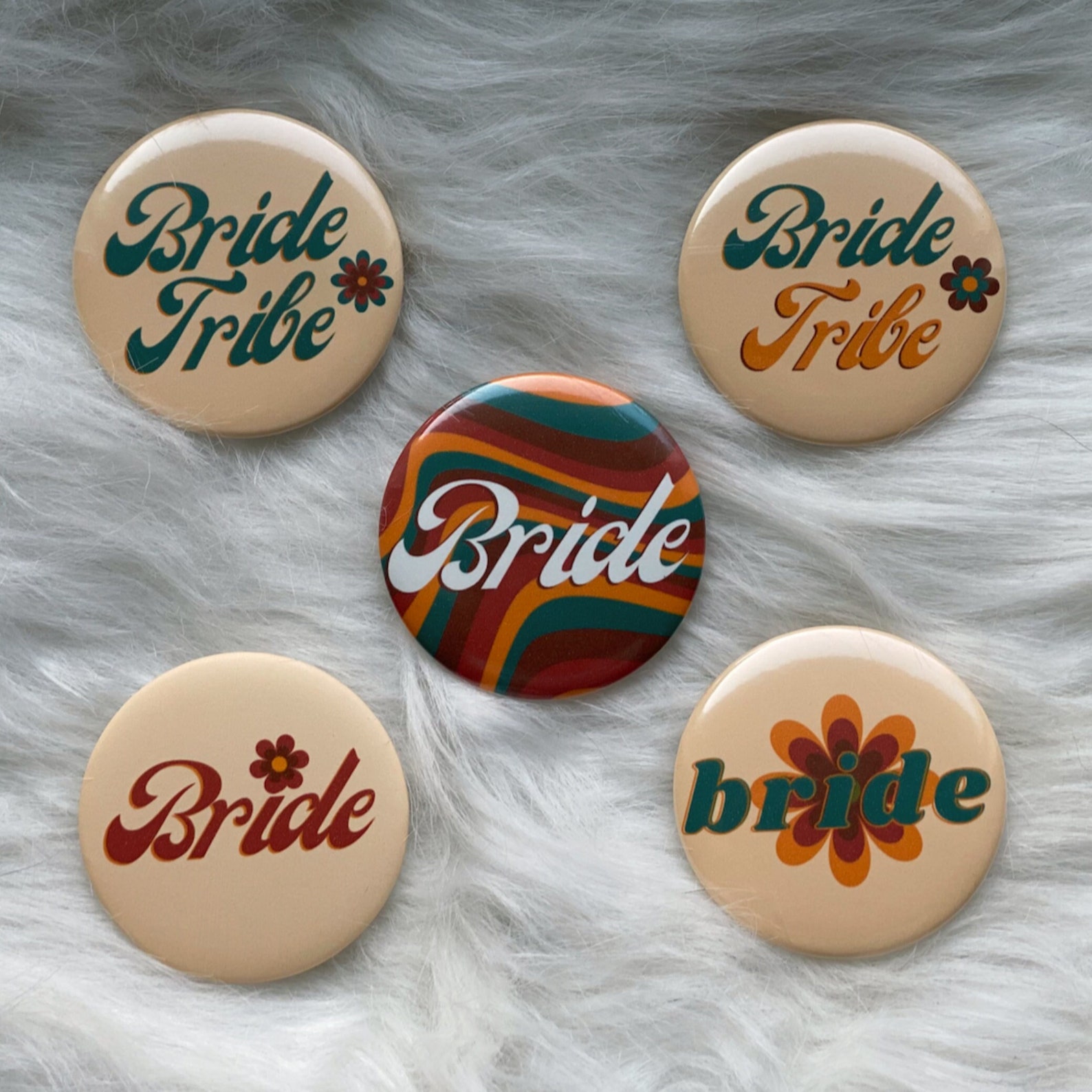 Retro Bachelorette Party Buttons - Etsy