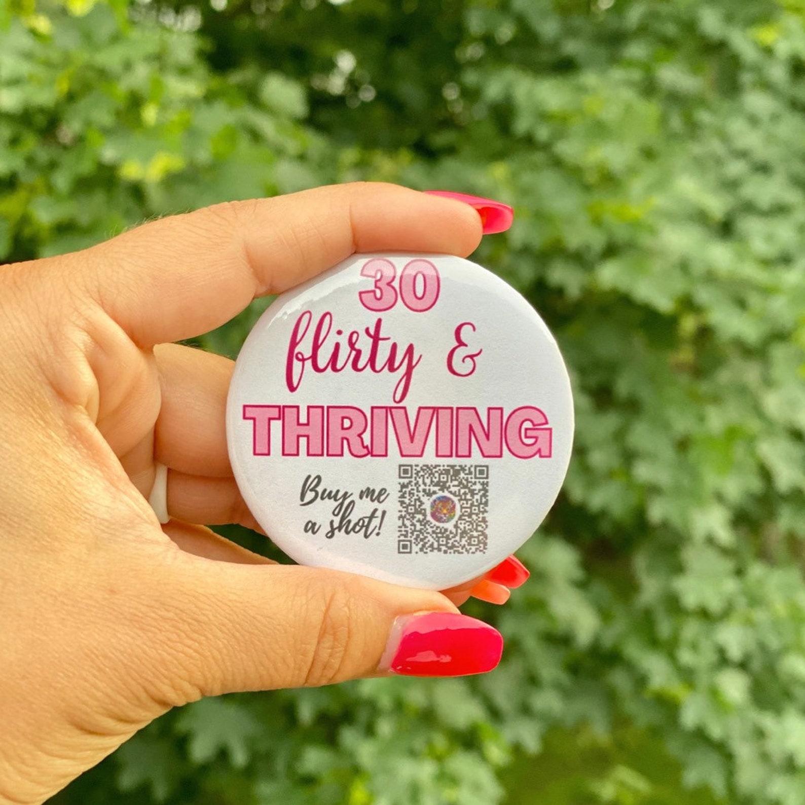 Birthday Venmo Pin Button - Etsy
