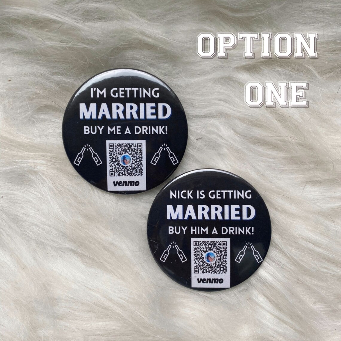 Bachelor Party Venmo Buttons - Etsy