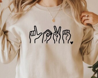 Sign Language Gift - Etsy