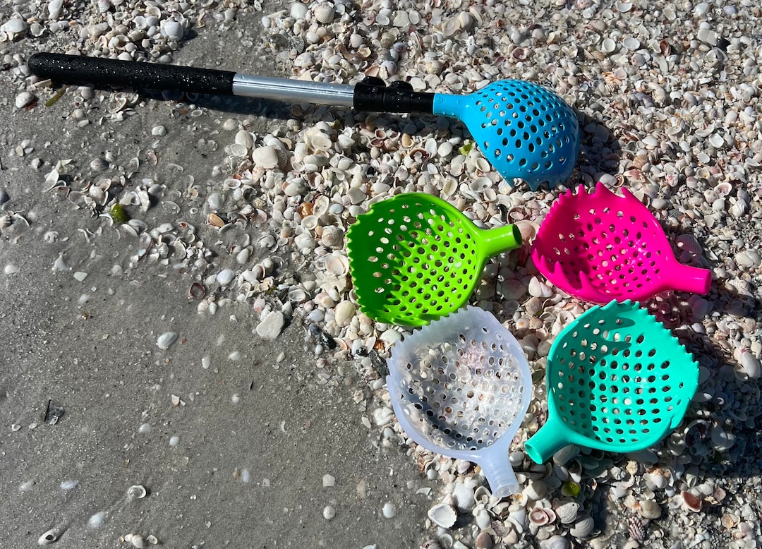 Shell Scoop, Rock Hunt Scoop, Shark Tooth Sifter, Sand Scoop, Rock ...